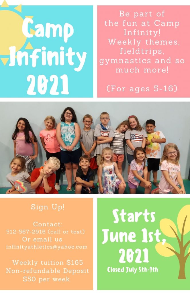 Summer Camp Info - Hutto Infinity Athletics
